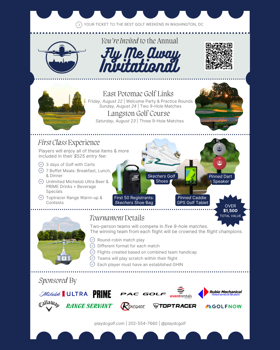Fly Me Away Invitational - playDCgolf